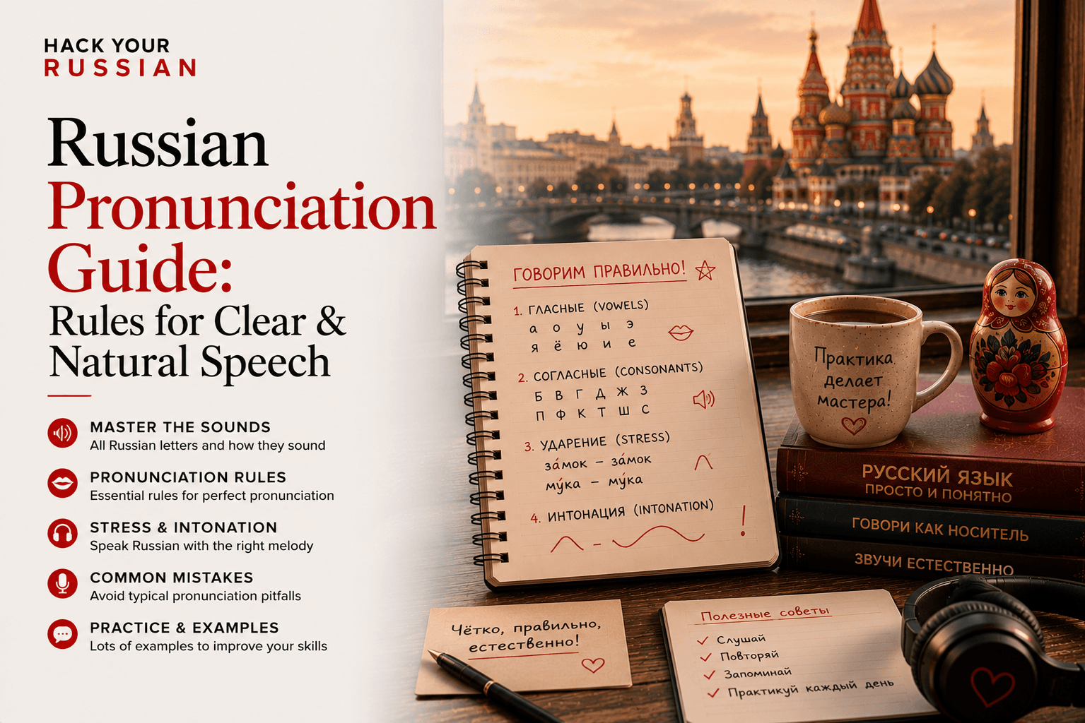 Russian Pronunciation Rules: Speak Clearly & Correct Your Accent